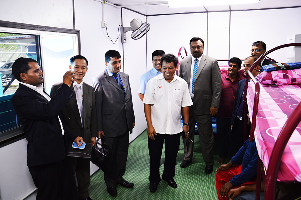 LABOUR ATTACHES VISIT CENTRALISED LABOUR QUARTERS - MRT Corp