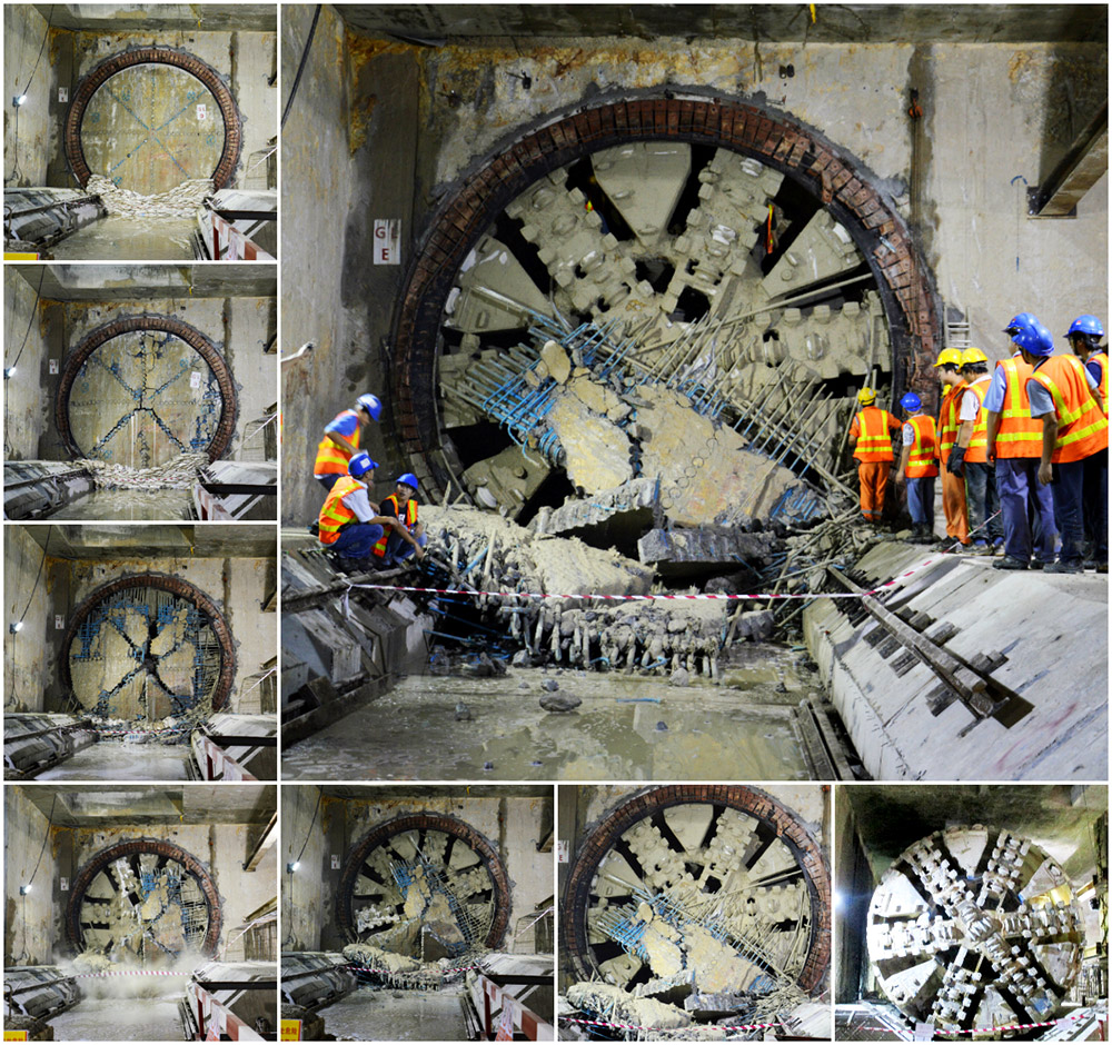 FIRST TUNNEL BORING MACHINE BREAKTHROUGH FOR OUR PROJECT - MRT Corp