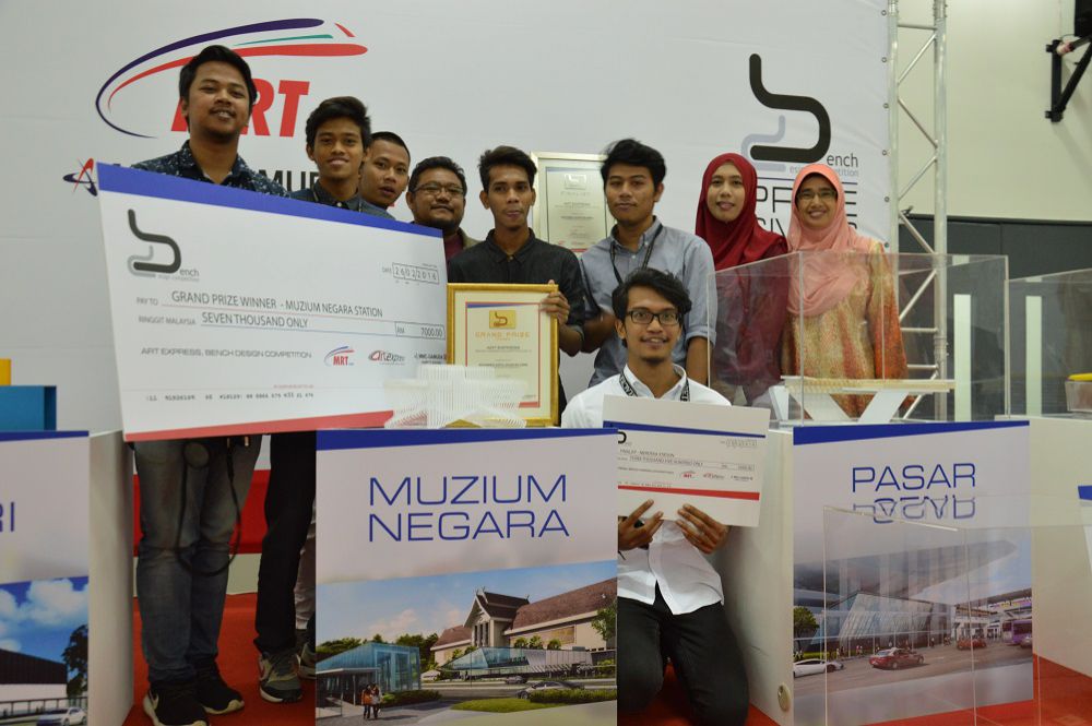 SIX BEST BENCH DESIGNS BY STUDENTS TO BE USED IN MRT STATIONS - MRT Corp