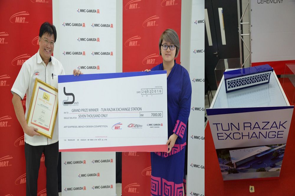 SIX BEST BENCH DESIGNS BY STUDENTS TO BE USED IN MRT STATIONS - MRT Corp