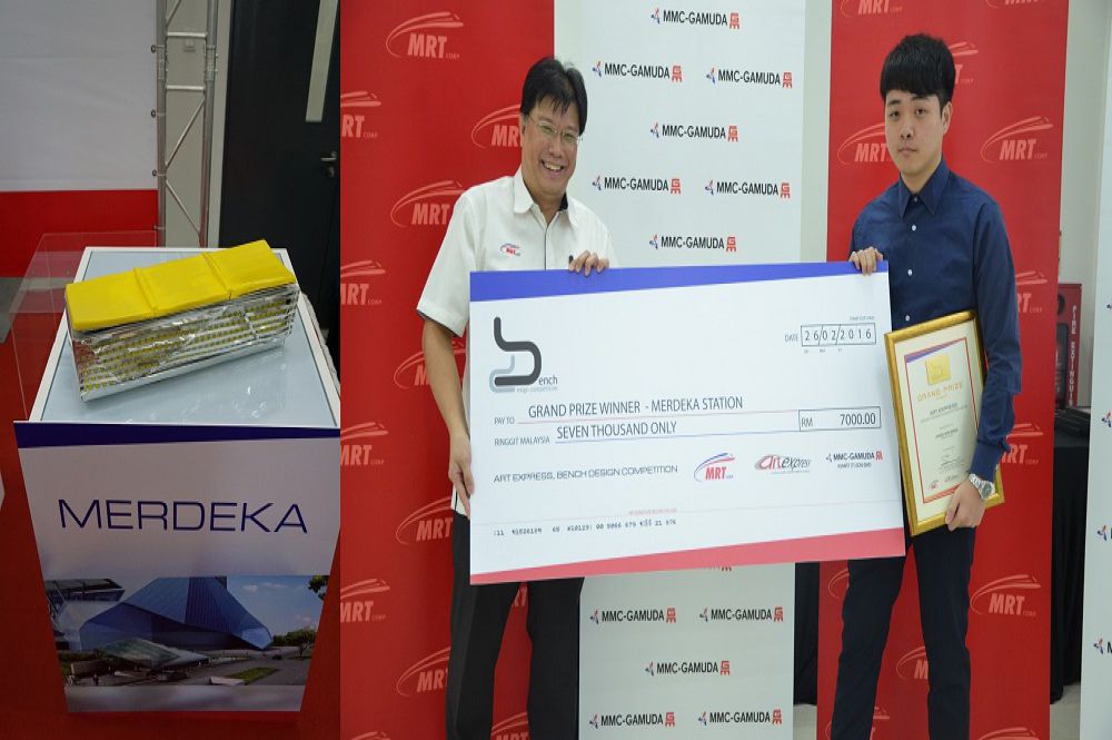 SIX BEST BENCH DESIGNS BY STUDENTS TO BE USED IN MRT STATIONS - MRT Corp