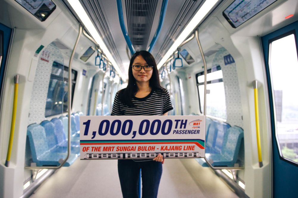 ONE MILLION MRT PASSENGERS - MRT Corp