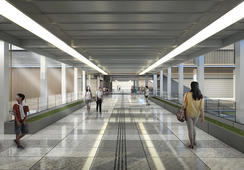 KL MRT 2 station design