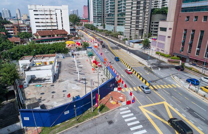 Jalan Raja Muda Abdul Aziz (Kampung Baru North) - MRT Corp