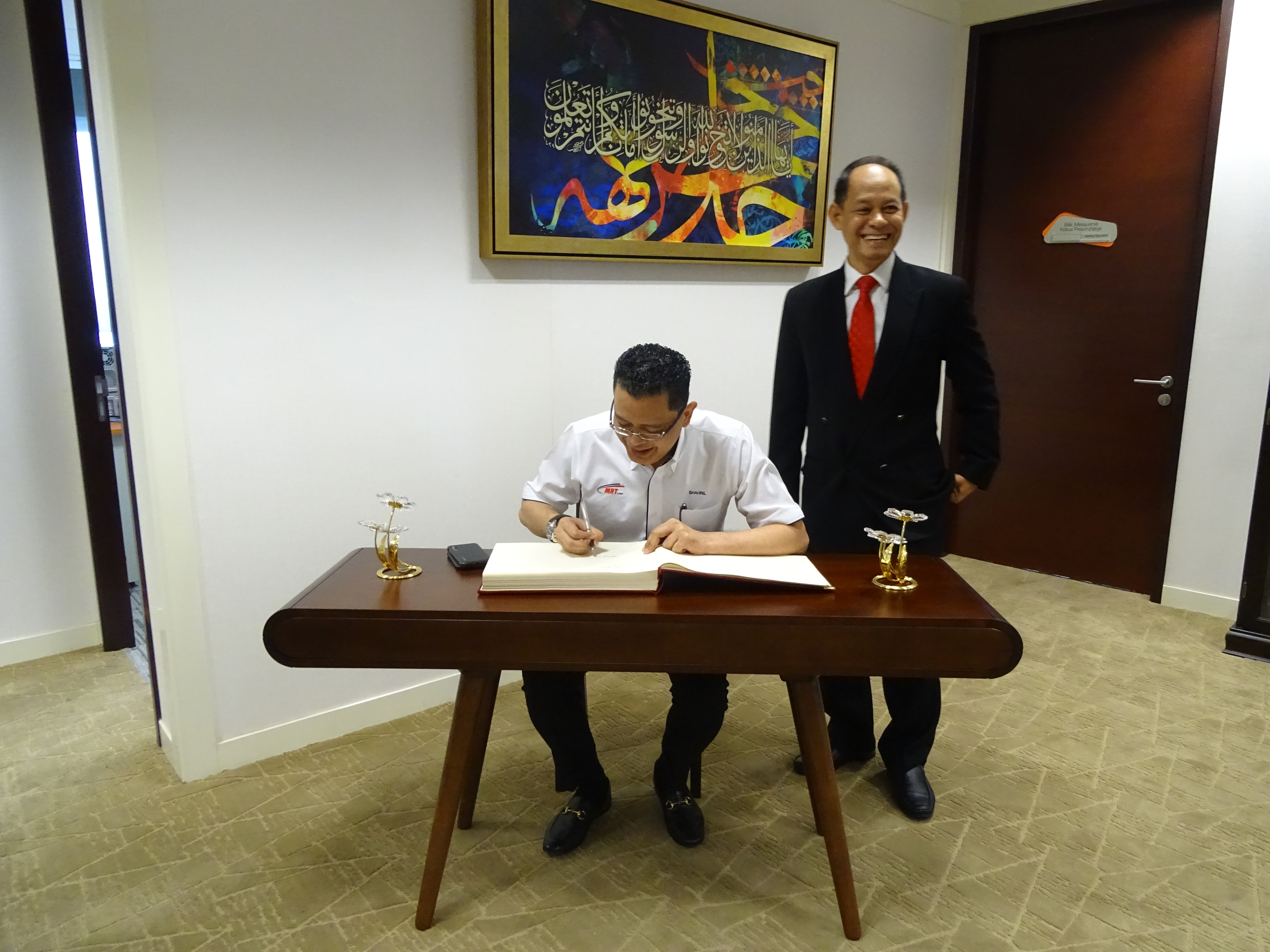 MRT CORP VISITS MACC HEADQUARTERS - MRT Corp