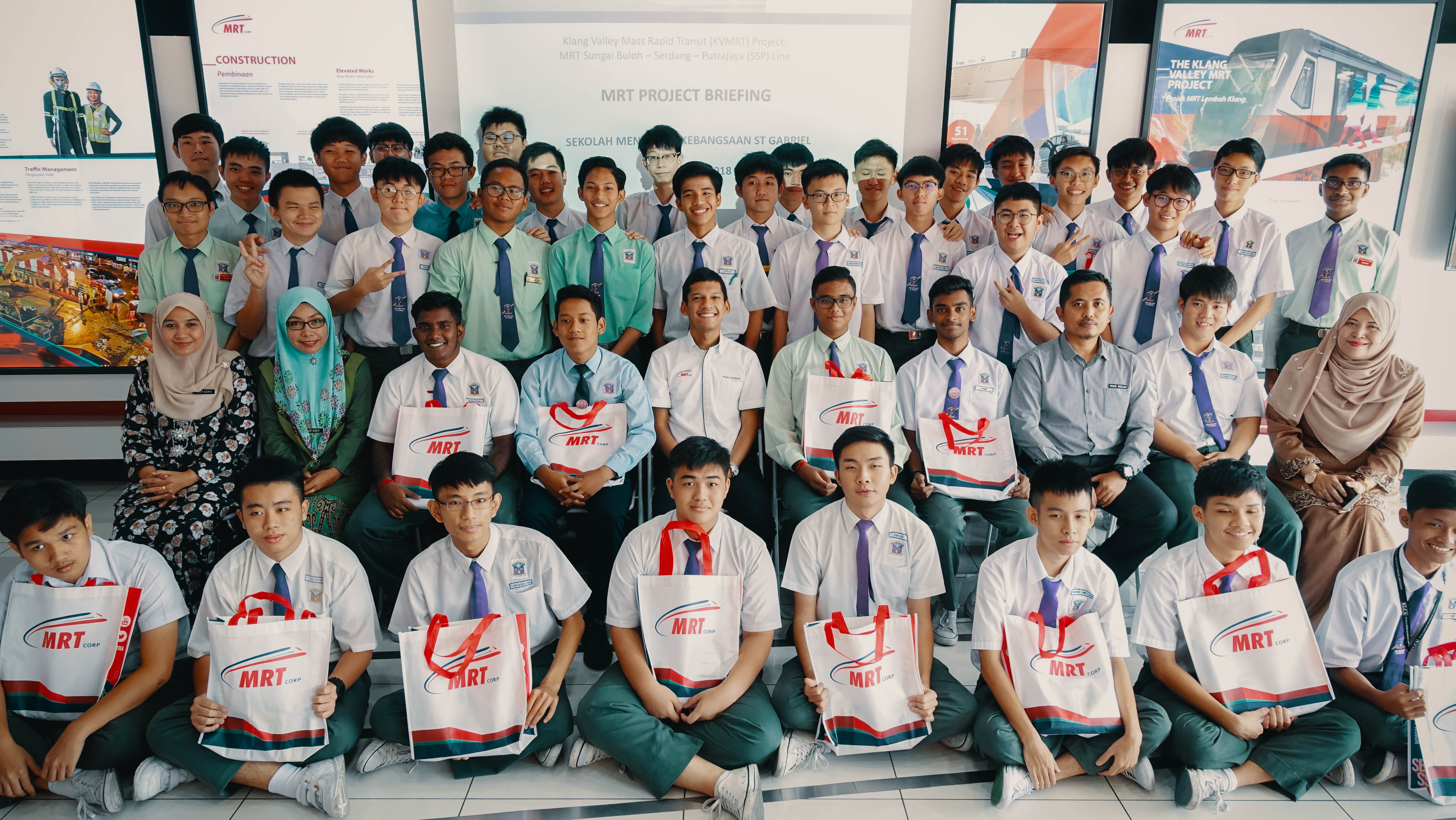 SMK ST GABRIEL VISITS MRT PROJECT - MRT Corp