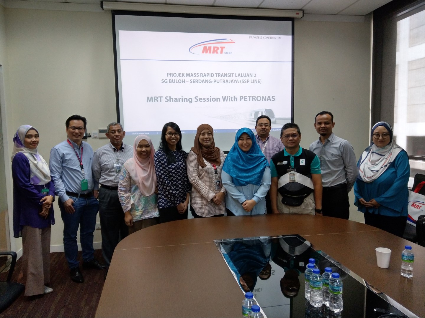 MRT CORP KNOWLEDGE SHARING WITH PETRONAS - MRT Corp