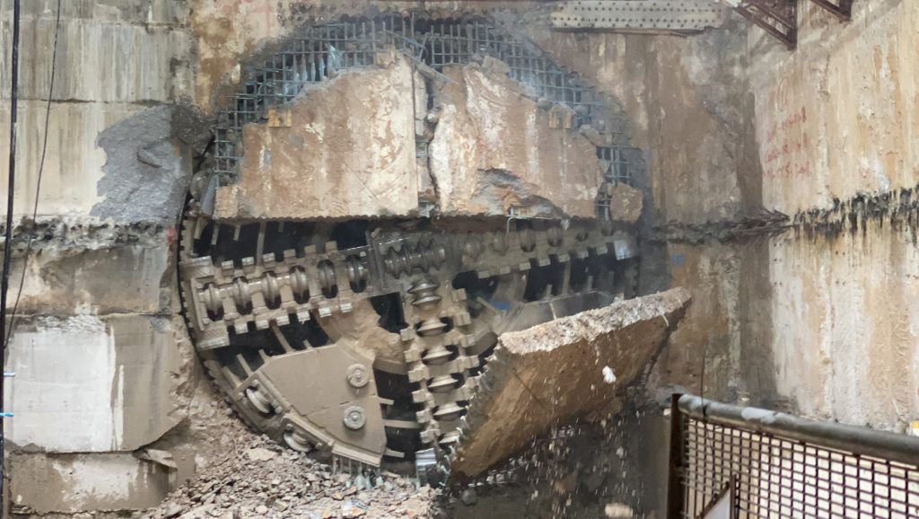 NINTH SSP LINE TBM BREAKTHROUGH - MRT Corp