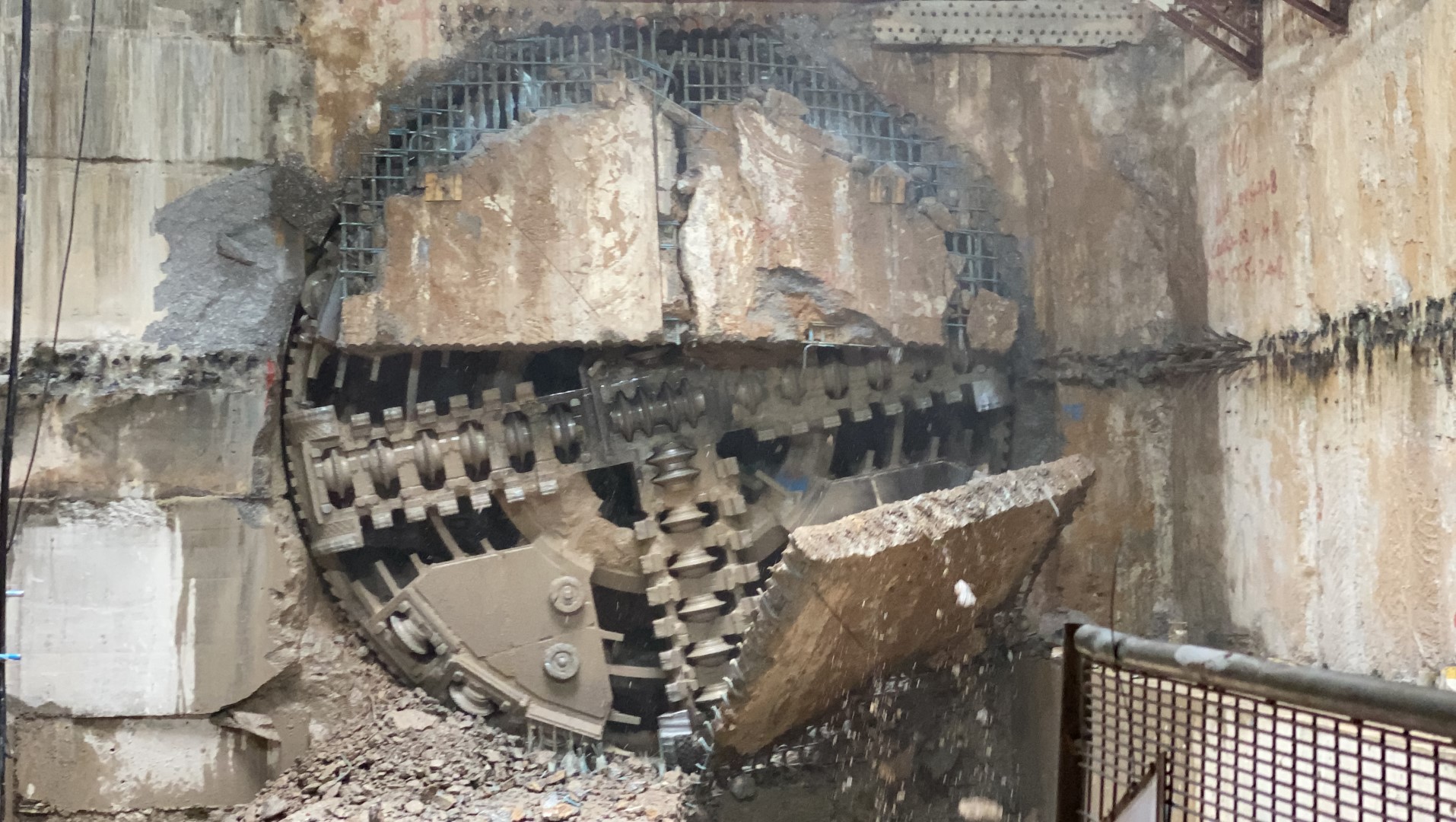 NINTH SSP LINE TBM BREAKTHROUGH - MRT Corp