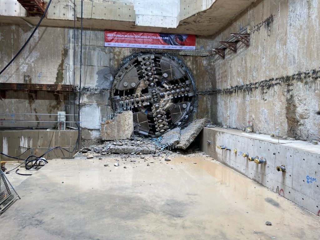 NINTH SSP LINE TBM BREAKTHROUGH - MRT Corp