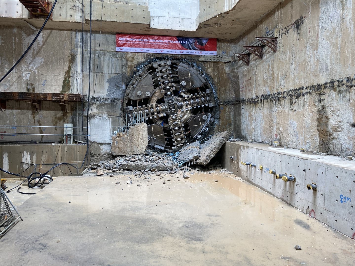 NINTH SSP LINE TBM BREAKTHROUGH - MRT Corp