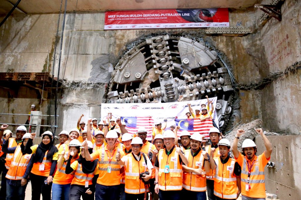 NINTH SSP LINE TBM BREAKTHROUGH - MRT Corp