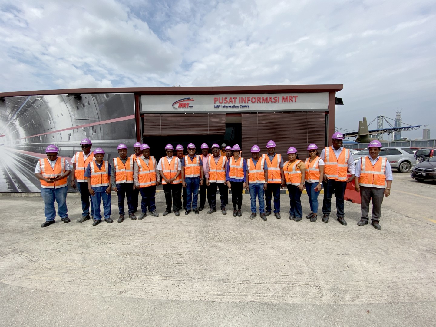 TANZANIA DELEGATES VISIT BANDAR MALAYSIA NORTH MRT STATION - MRT Corp