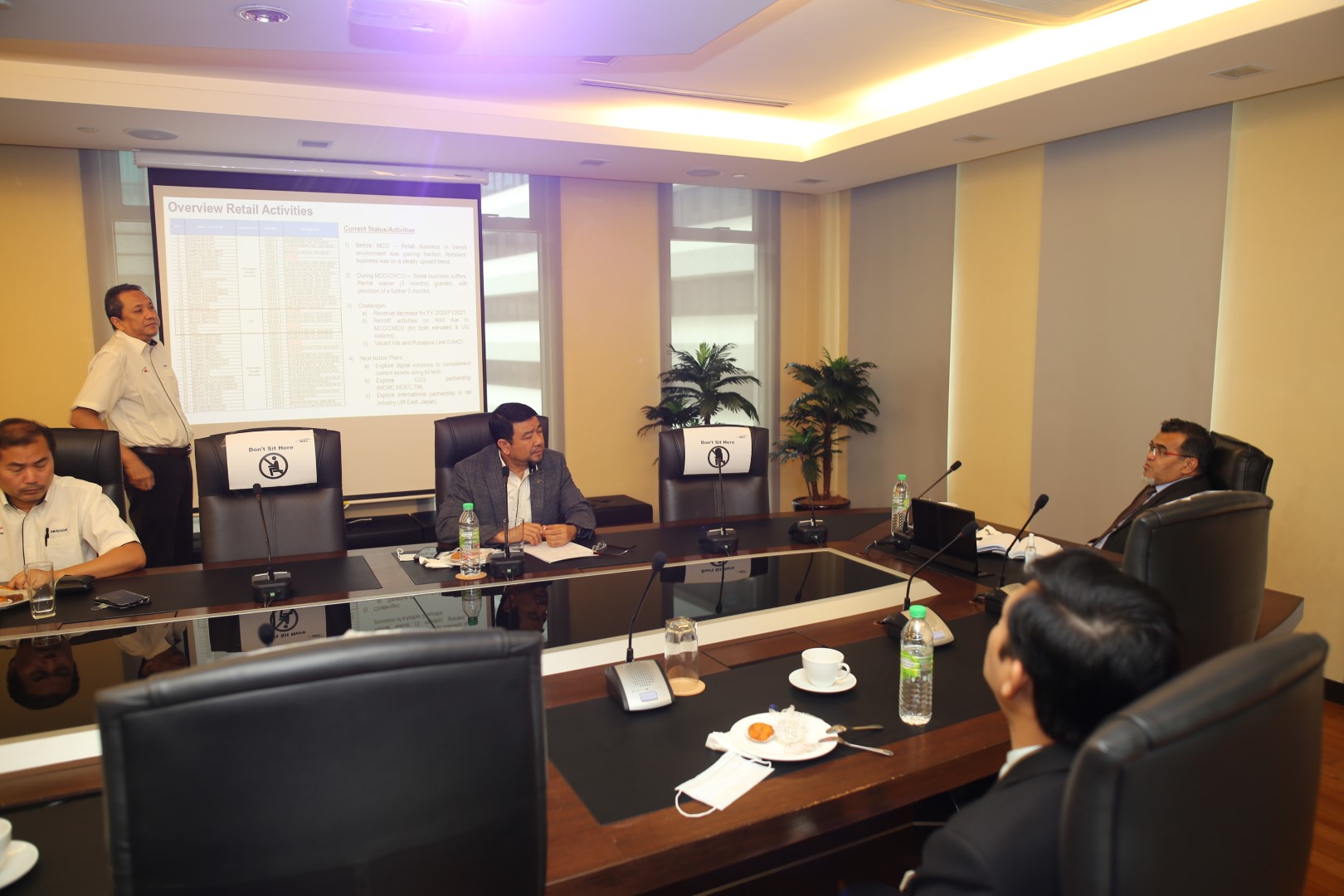 MRT CORP RECEIVES VISIT FROM DEPUTY TRANSPORT MINISTER - MRT Corp