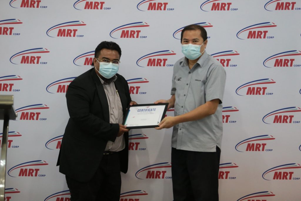 MRT CORP ACHIEVES 5-STAR SUSTAINABLE INFRASTAR RATING - MRT Corp