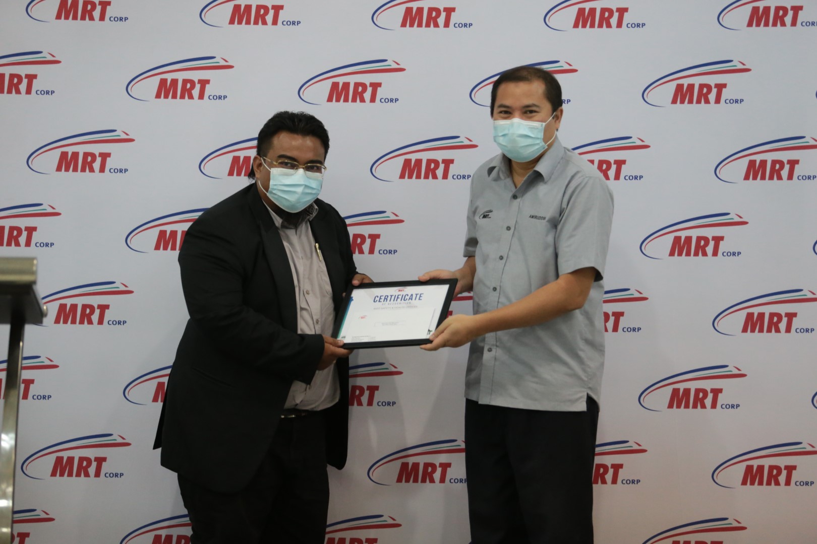 MRT CORP ACHIEVES 5-STAR SUSTAINABLE INFRASTAR RATING - MRT Corp