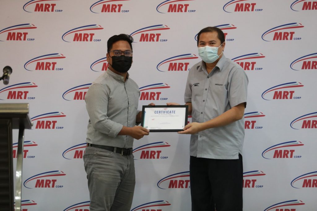 MRT CORP ACHIEVES 5-STAR SUSTAINABLE INFRASTAR RATING - MRT Corp