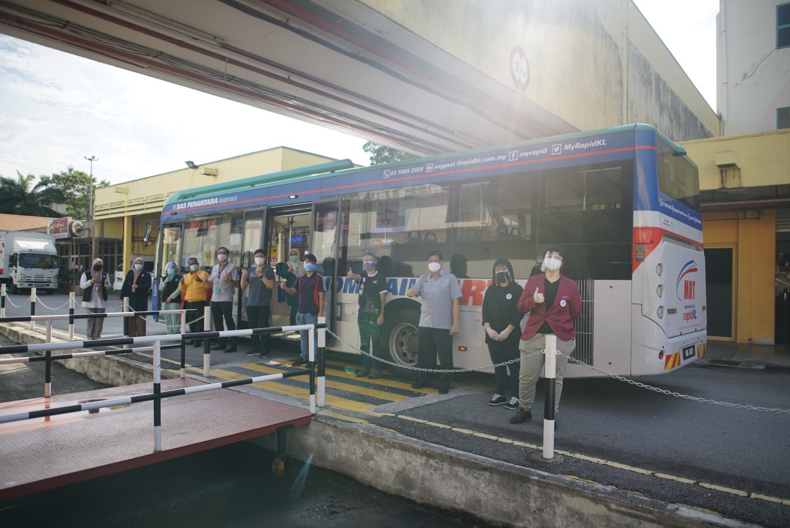 MRT PUTRAJAYA LINE FEEDER BUSES TRANSPORT RC DEAF MISSIONS MALAYSIA FOR ...