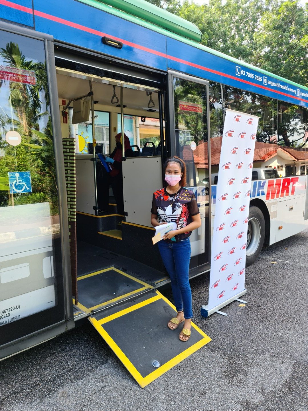 MRT FEEDER BUSES BECOME COVID-19 MOBILE VACCINATION STATIONS - MRT Corp