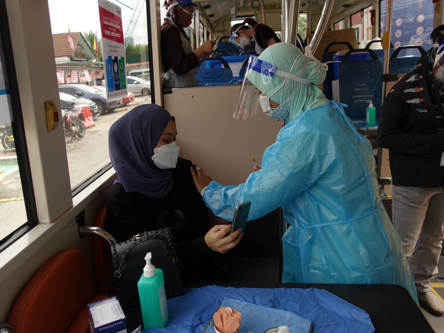 MRT CORP JOINS COVID-19 IMMUNISATION DRIVE WITH FEEDER BUSES AS MOBILE ...