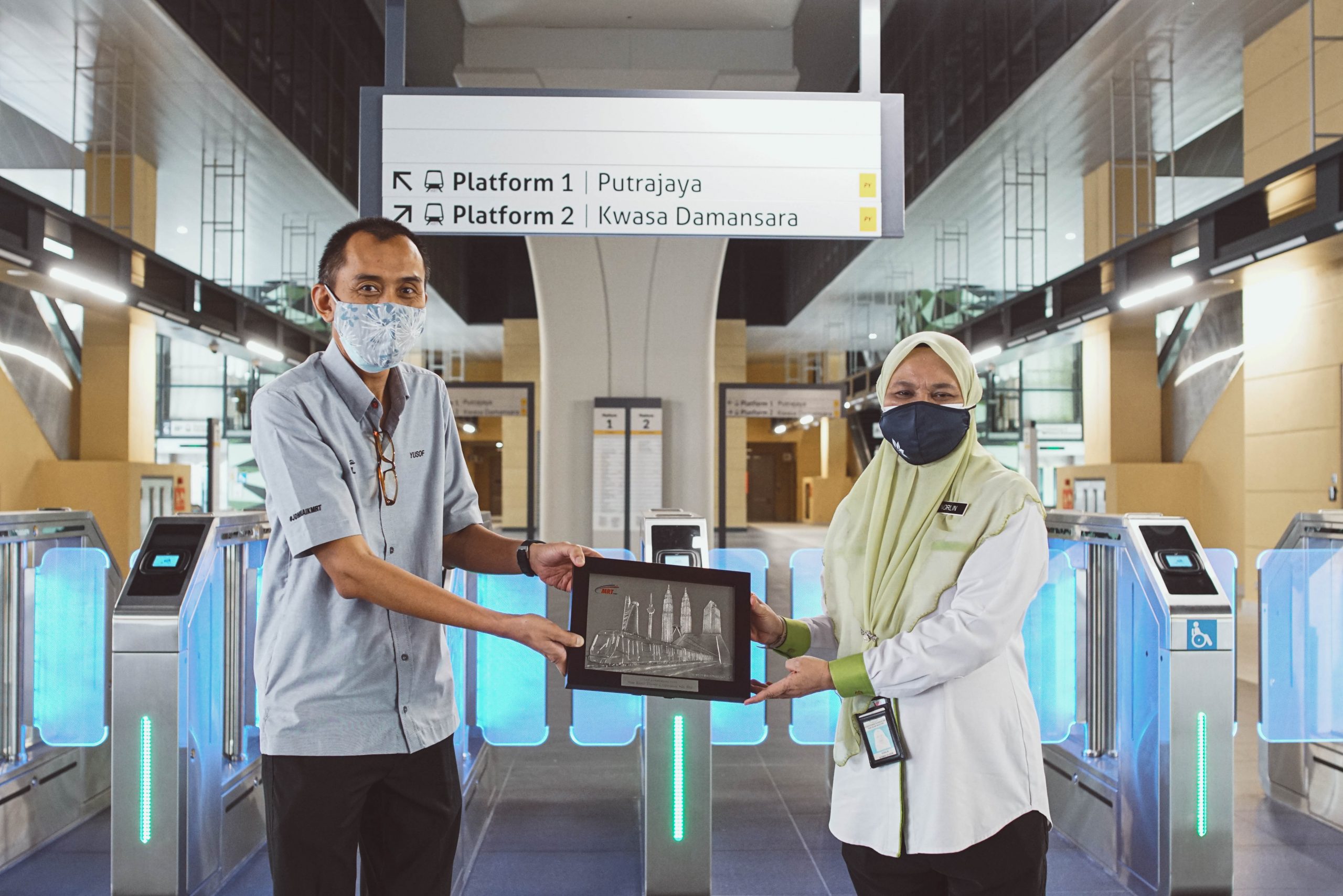 DOE Director General Visits MRT Putrajaya Line Phase One - MRT Corp