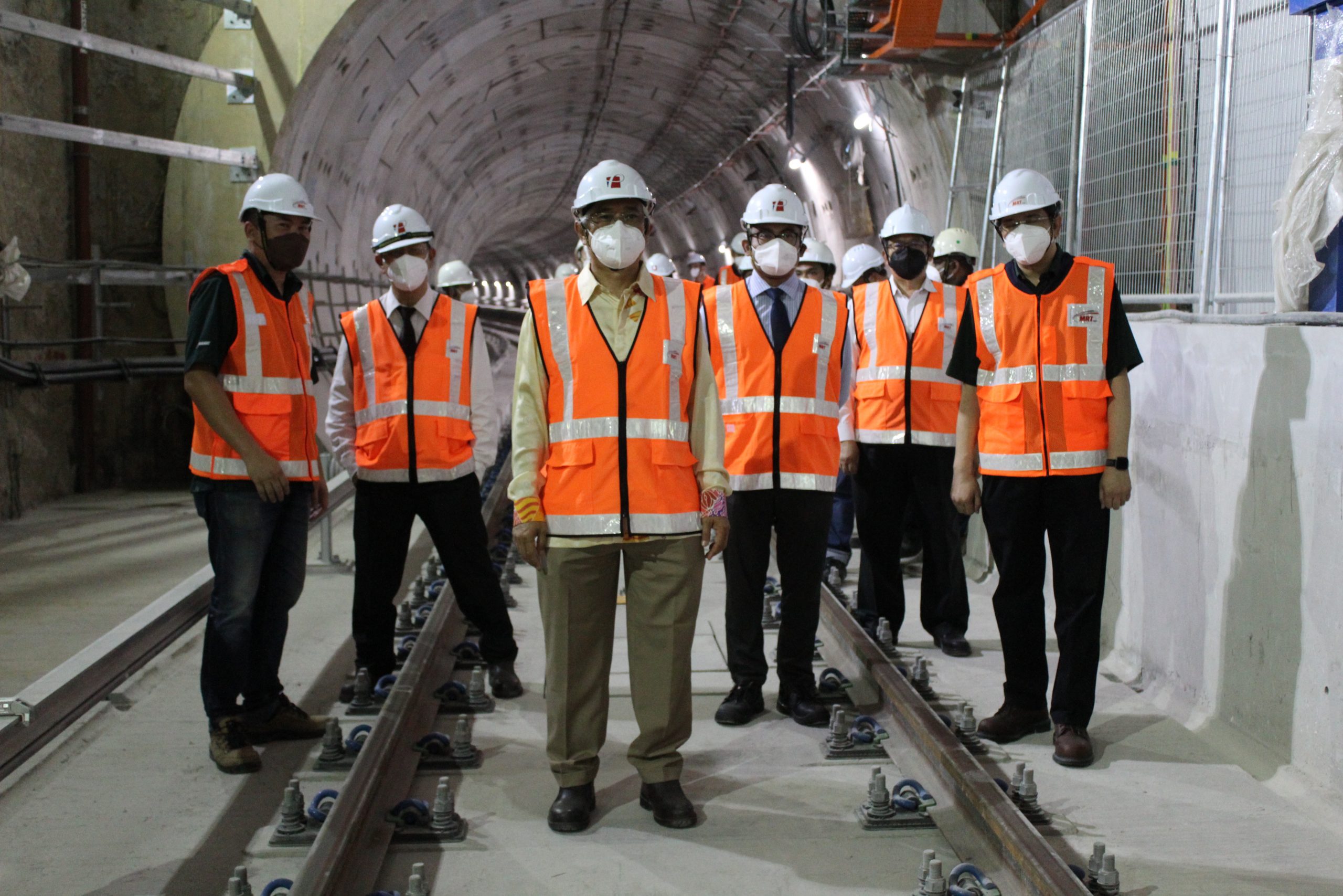 Prasarana Chairman Working Visit to the MRT Putrajaya Line - MRT Corp