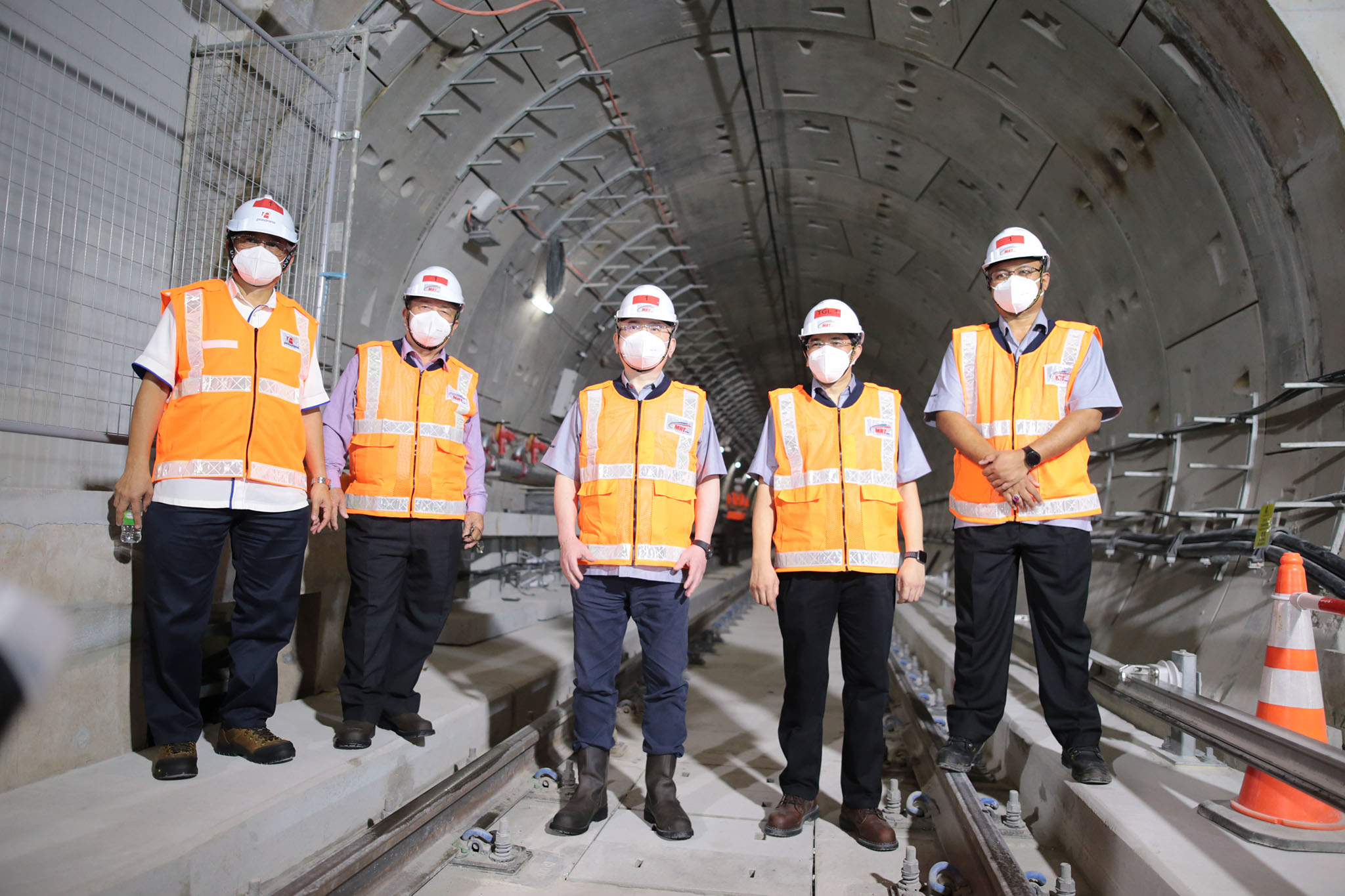 Transport Minister and Federal Territories Minister Inspect MRT ...