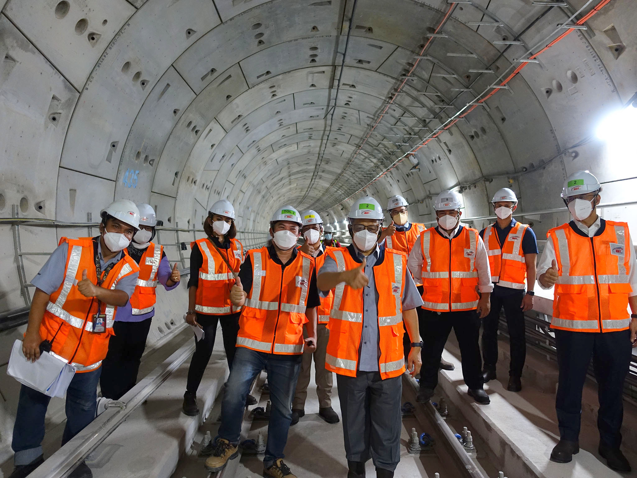 Transport Minister and Federal Territories Minister Inspect MRT ...