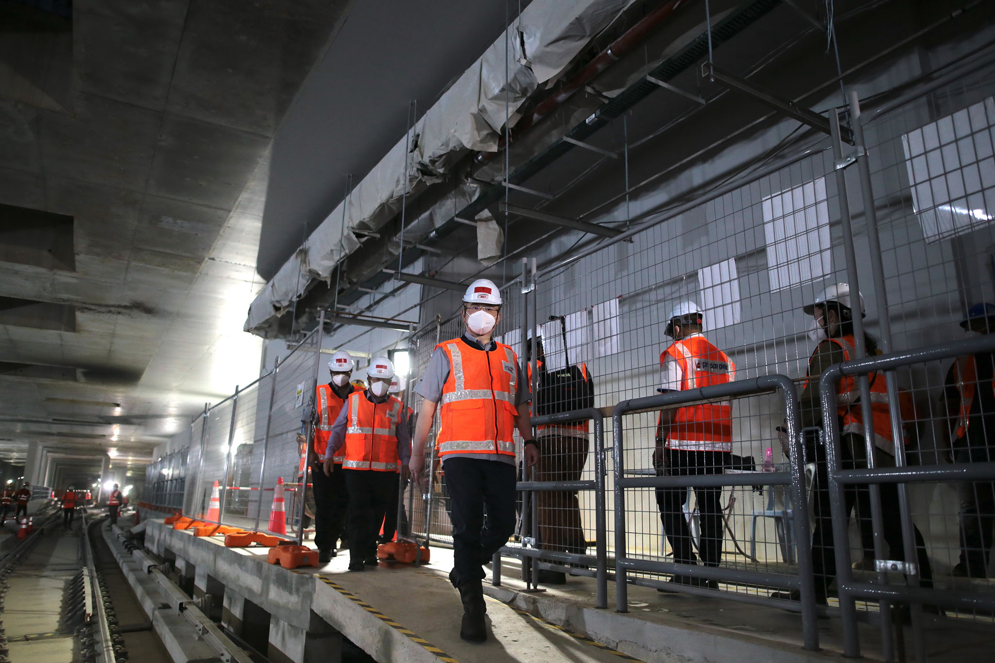Transport Minister and Federal Territories Minister Inspect MRT ...