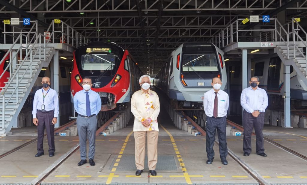 Prasarana Chairman Working Visit to the MRT Putrajaya Line - MRT Corp
