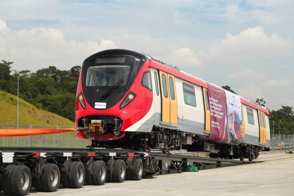 FINAL MRT PUTRAJAYA LINE TRAIN SET DELIVERED - MRT Corp