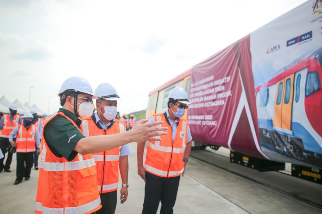 FINAL MRT PUTRAJAYA LINE TRAIN SET DELIVERED - MRT Corp