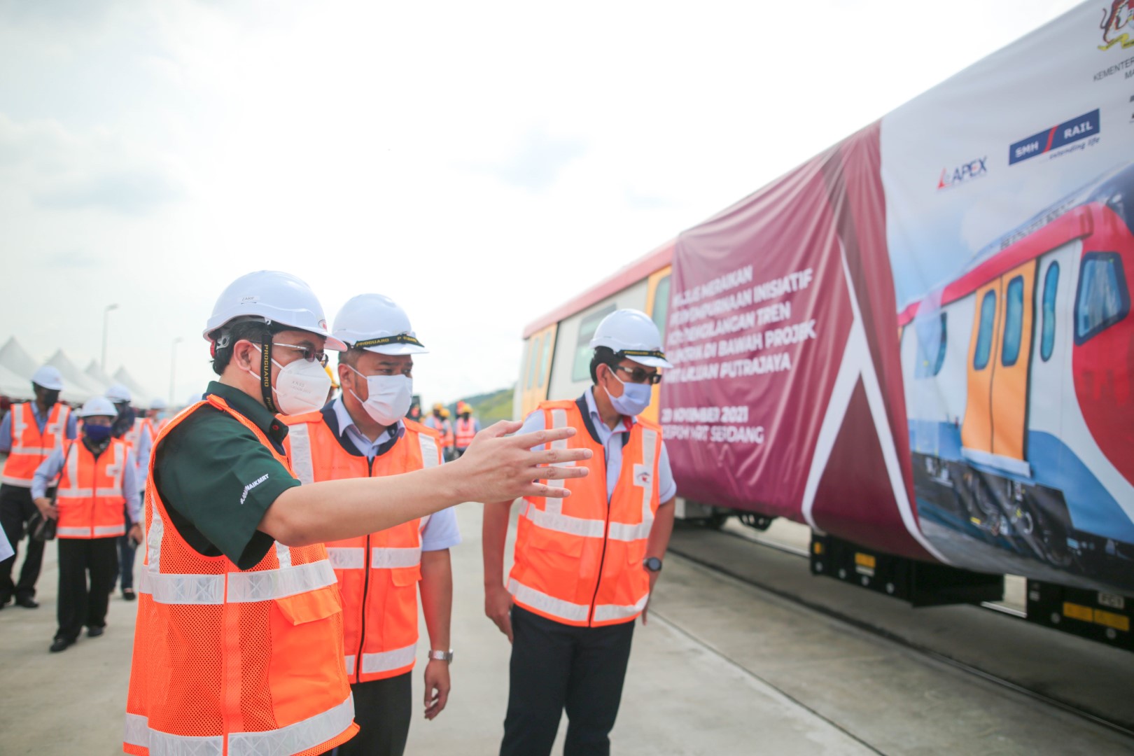 FINAL MRT PUTRAJAYA LINE TRAIN SET DELIVERED - MRT Corp