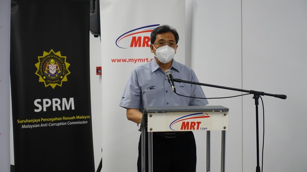 Pelancaran Kempen Kesedaran Pencegahan Rasuah di Pengangkutan Awam ...