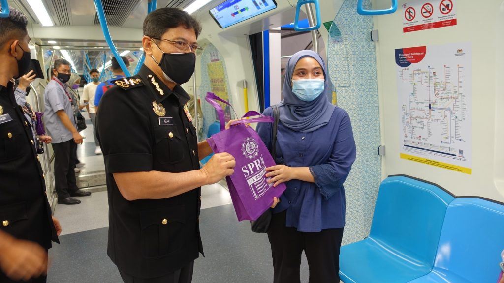 Pelancaran Kempen Kesedaran Pencegahan Rasuah di Pengangkutan Awam - MRT Corp