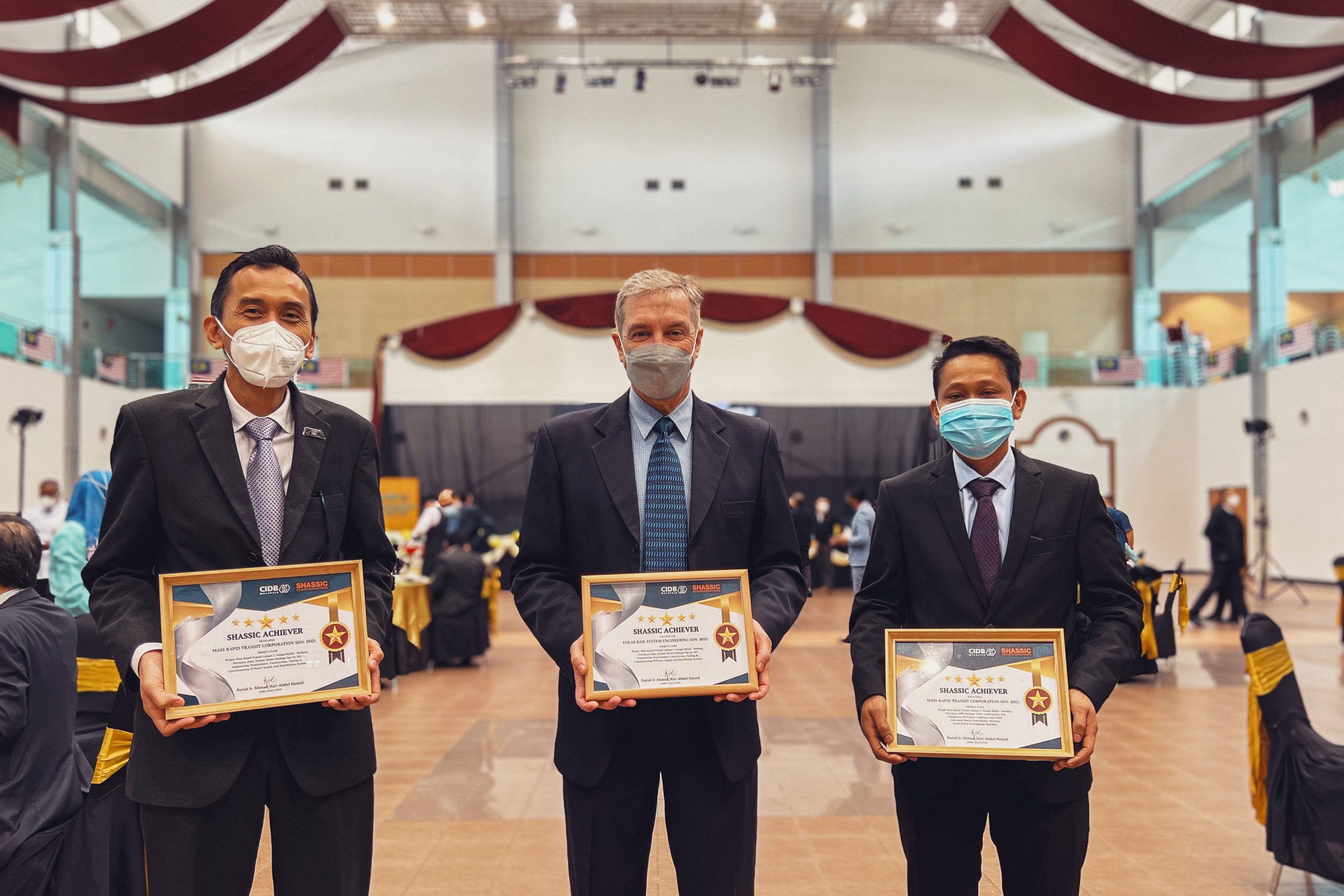 MRT PUTRAJAYA LINE BAGGED TWO SHASSIC AWARDS - MRT Corp