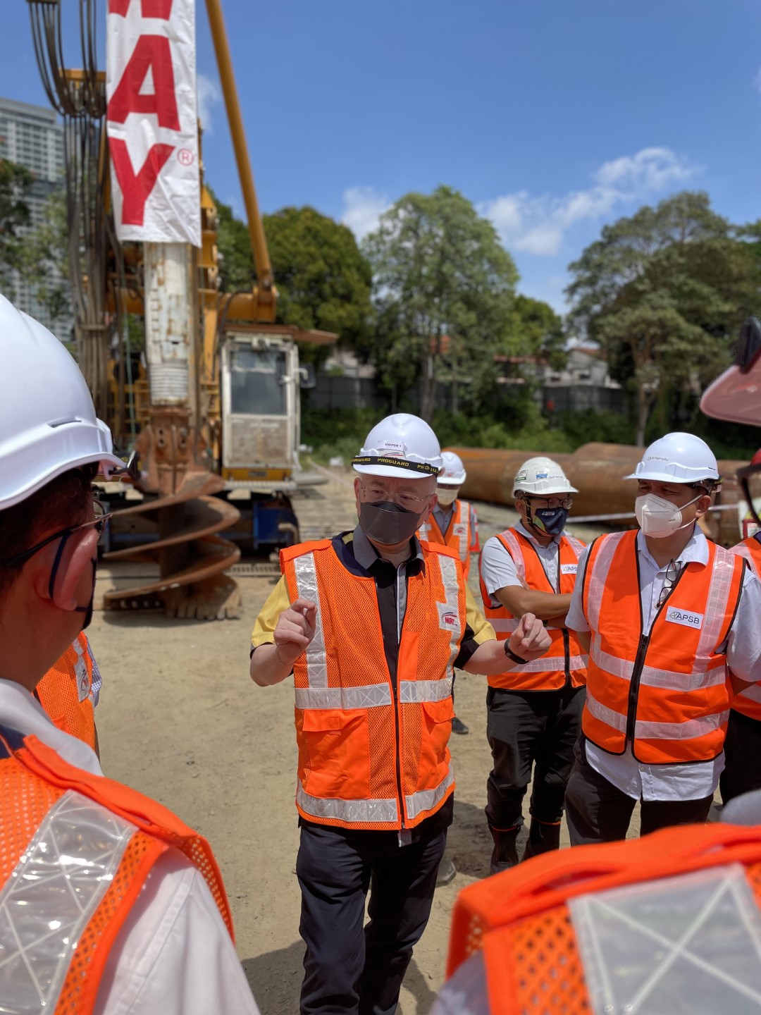 TRANSPORT MINISTER VISITS RTS LINK PROJECT - MRT Corp