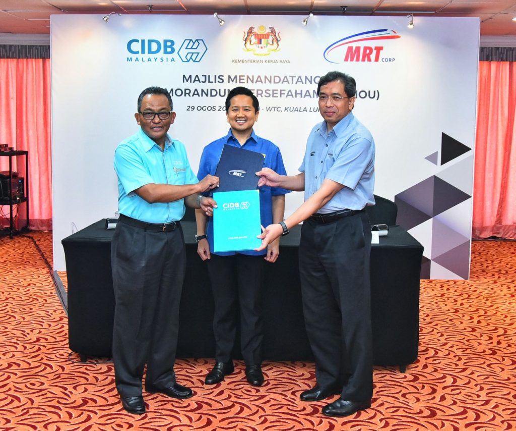MRT Corp and CIDB sign MOU to Improve Construction Industry Quality and ...
