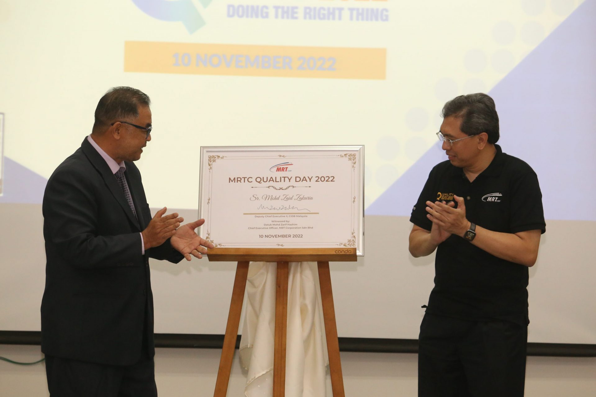 MRT Corp Quality Day 2022 - MRT Corp