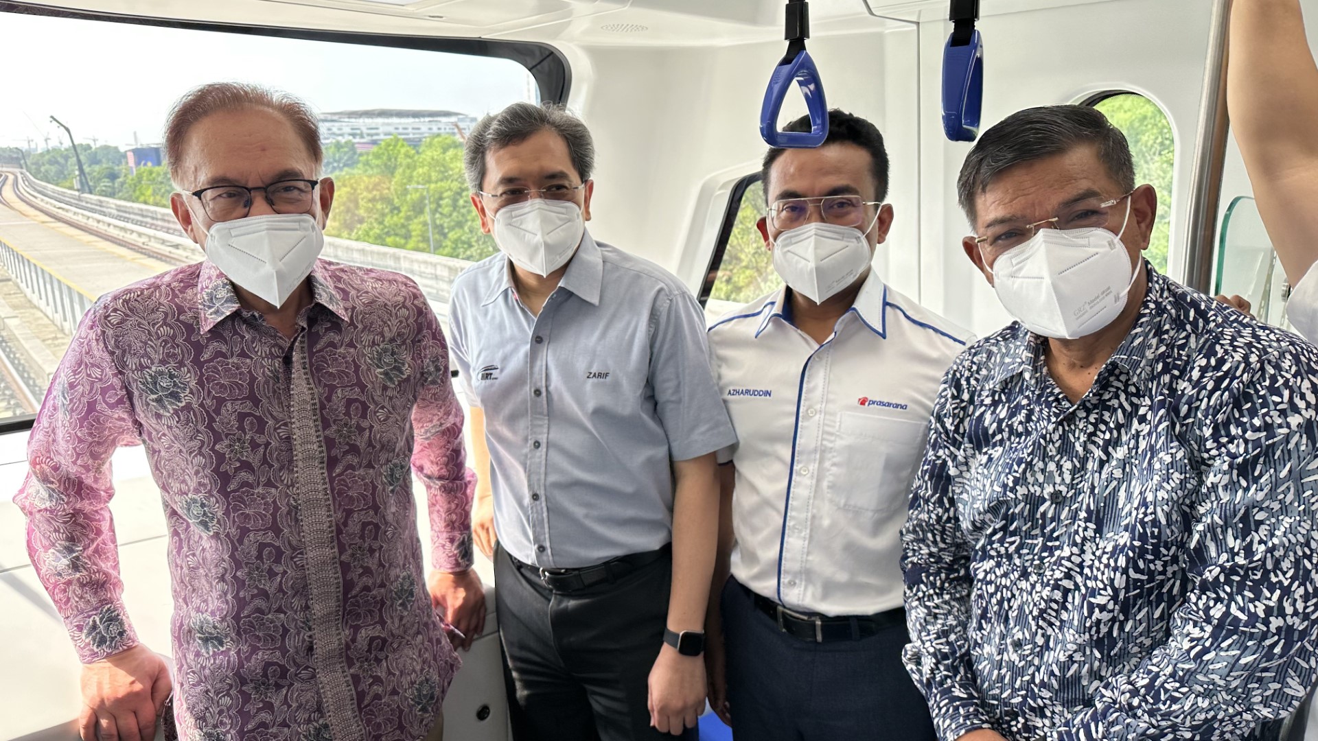 YAB PRIME MINISTER LAUNCHES MRT PUTRAJAYA LINE - MRT Corp